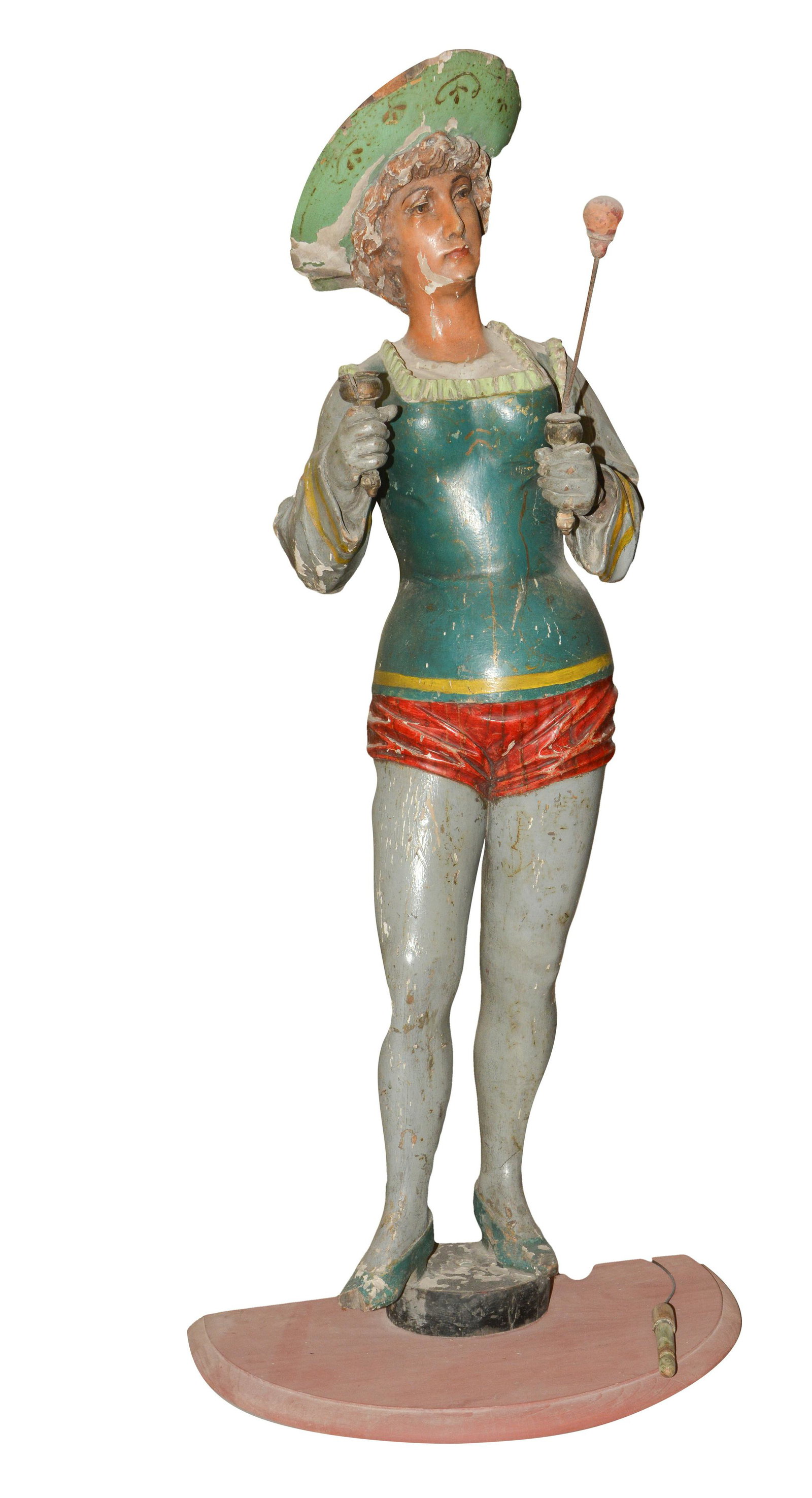 Gavioli carousel band organ figure, 33"H - Sep 17, 2019 | William Bunch ...
