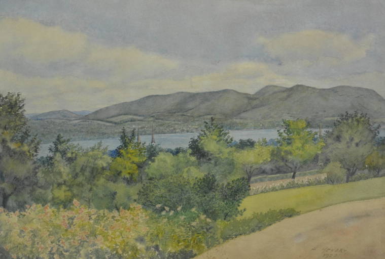 Frank Hendry "new England Landscape"