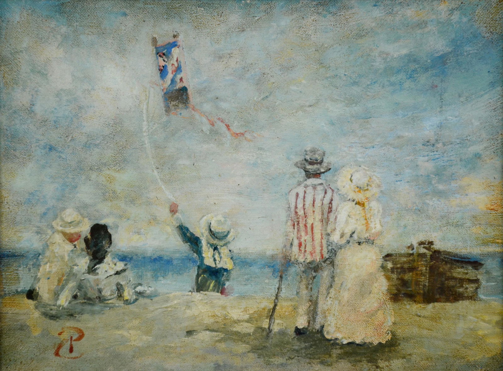 Impressionist Painting of Victorian Beach Scene - Sep 24, 2019 ...