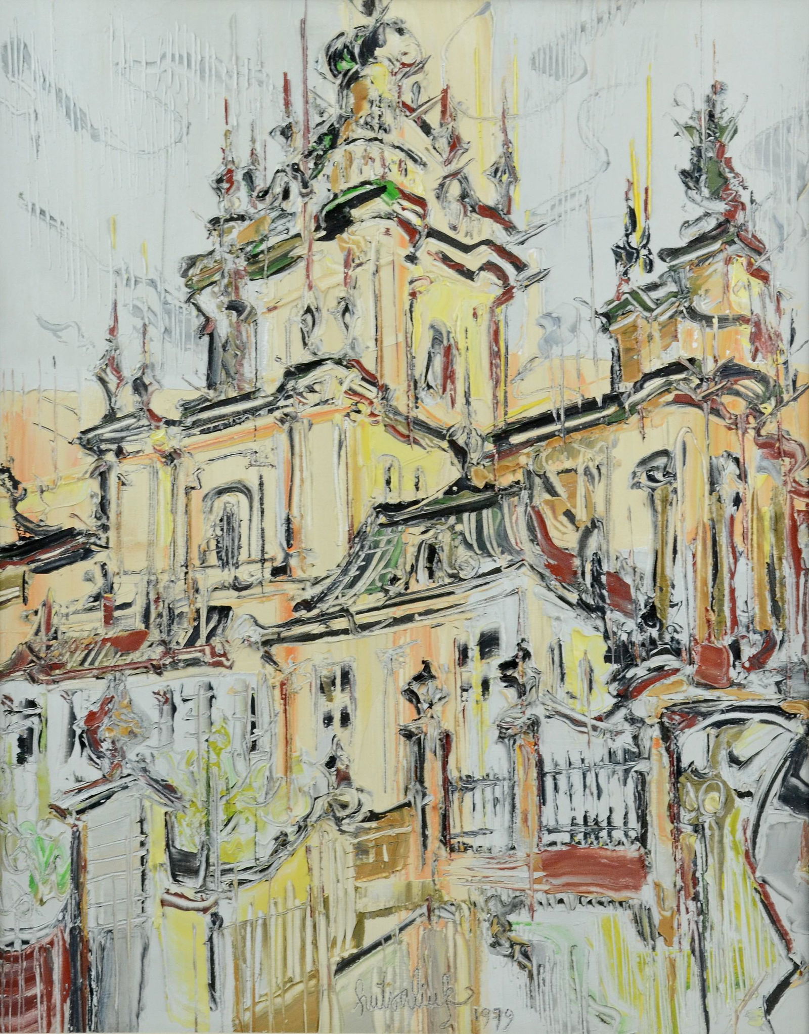 Luboslav Hutsaliuk Painting "Eglise de L'viv" - Oct 15, 2019 | William ...