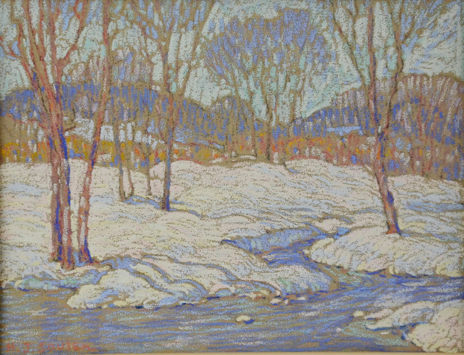 Henry Soulen PA Impressionist Winter Landscape - Feb 04, 2020 | William ...