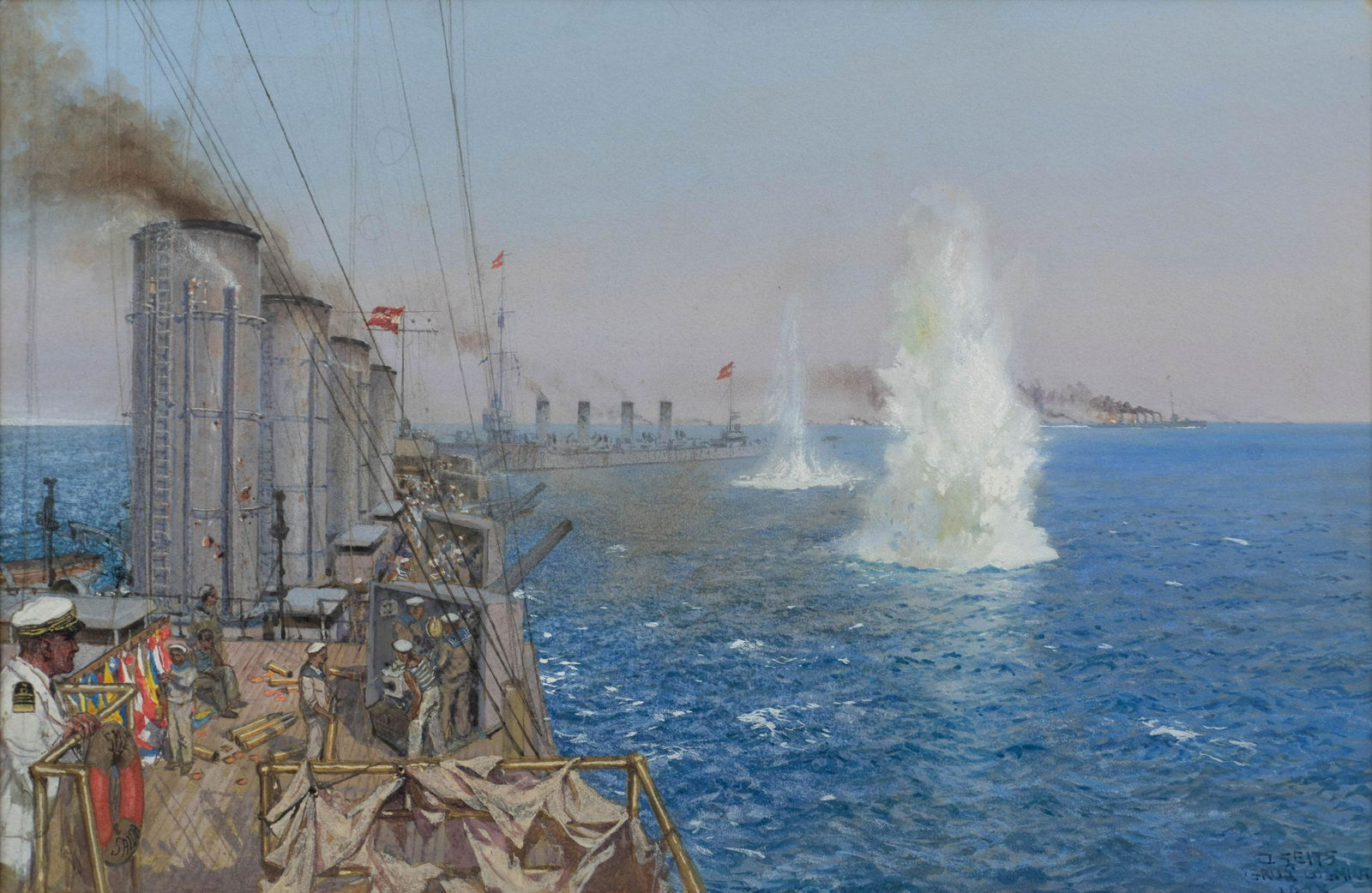 Johann Seits Illustration Ptg. "Battle of Otranto" - Feb 18, 2020 ...