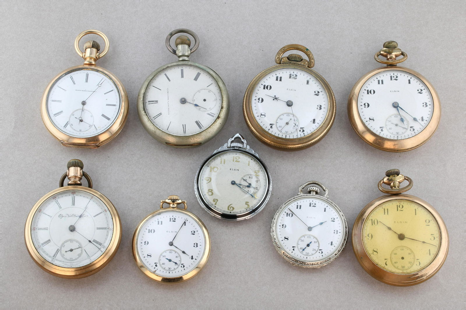 Vintage Elgin Pocket Watches - May 19, 2020 | William Bunch Auctions ...