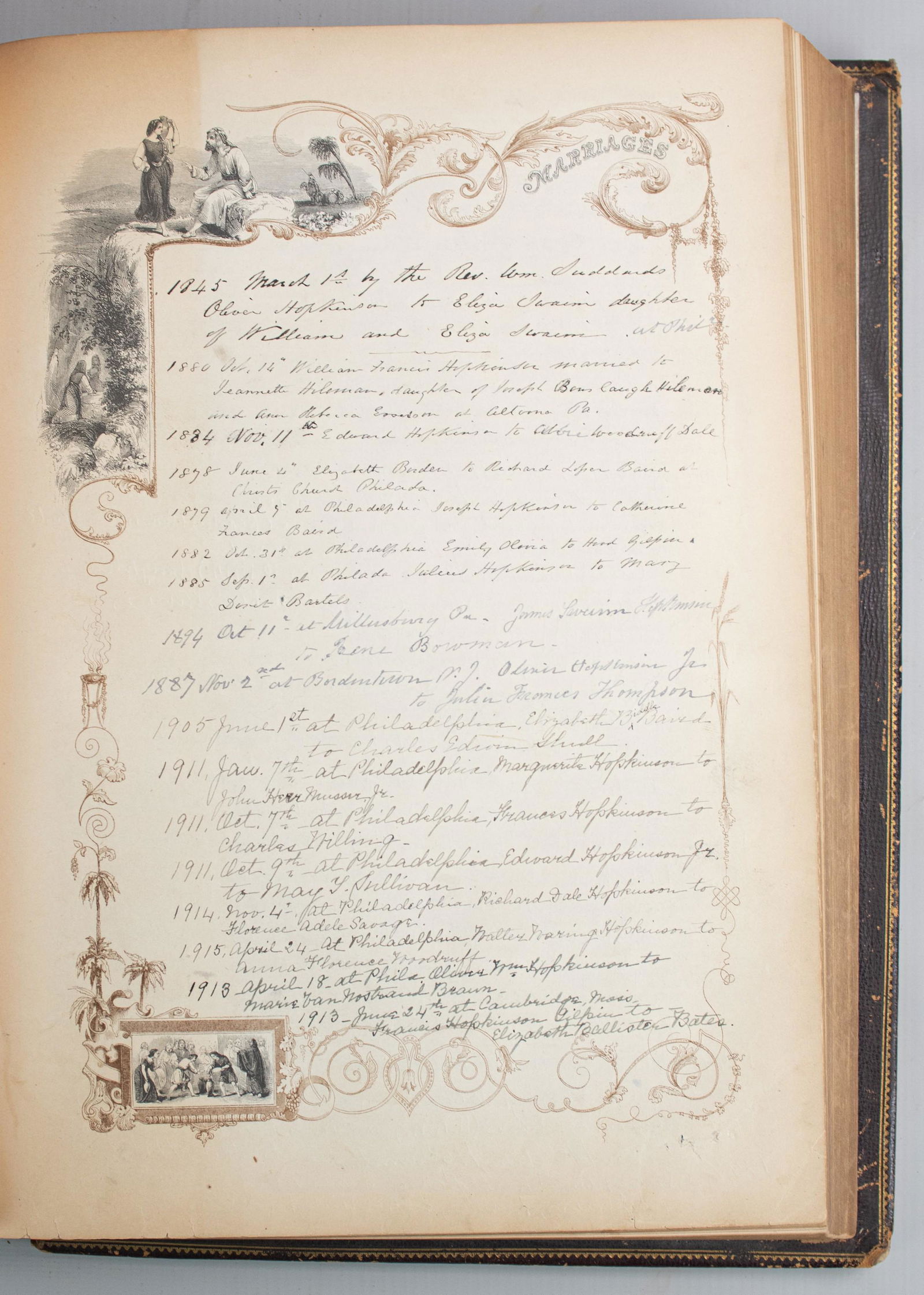 1846 "The Illuminated Bible", Hopkinson Family Bible - Jun 23, 2020 ...