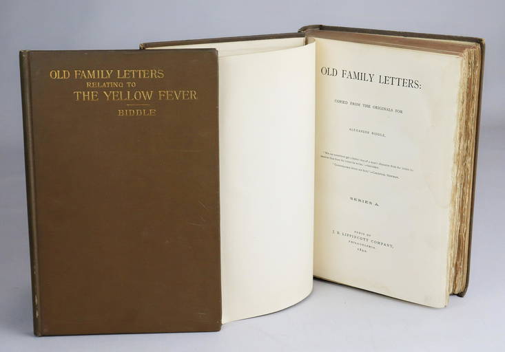 Biddle Family Letters, Yellow Fever (limited 1 Of 50)