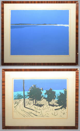 Steve Poleskie (2) Abstract Serigraphs