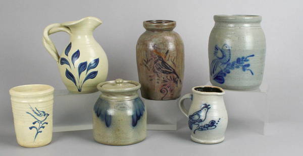 Reproduction Stoneware Crock, Beaumont Potterie