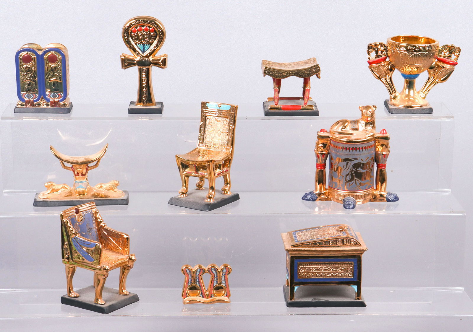 (9) Franklin Mint King Tut Collection Figures - Jul 13, 2021 | William ...