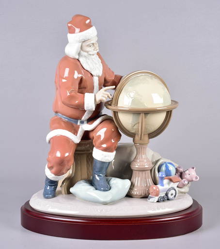 Lladro 'christmas Journey' Sculpture