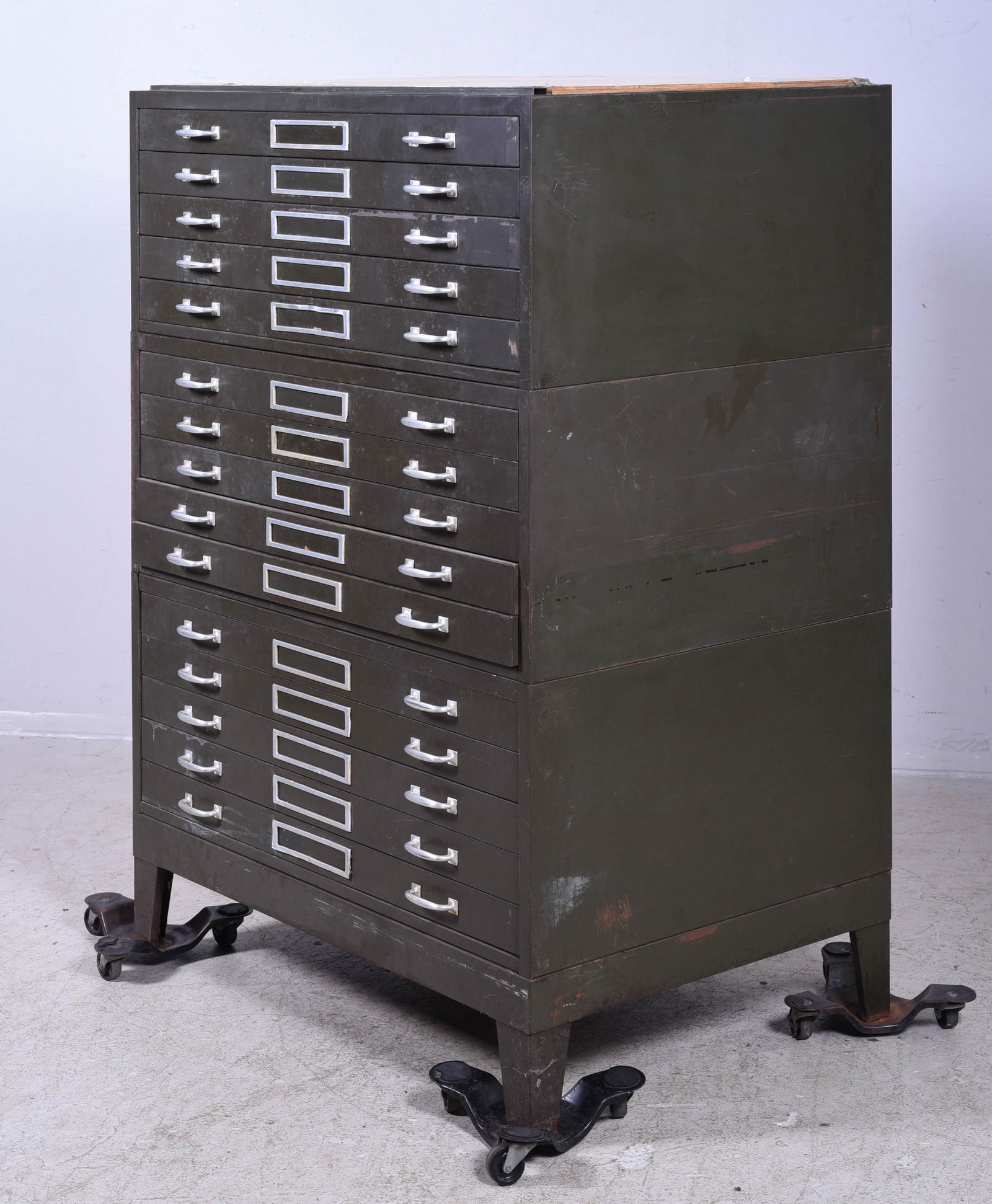 3 Section Steel Stacking Document Cabinet