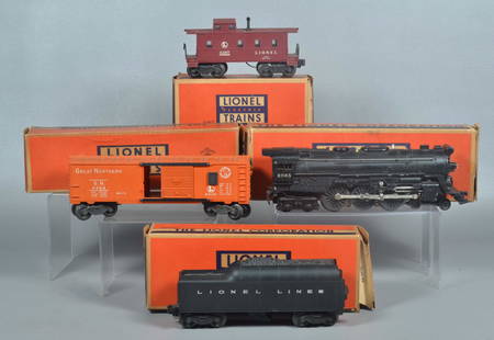 4 Lionel 6464 Box Cars