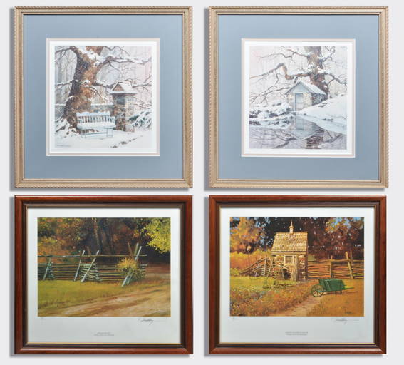 (4) Peter Sculthorpe & Richard Bollinger Prints