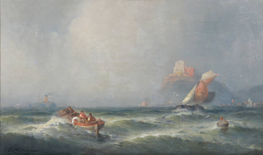 George Washington Nicholson Marine Painting