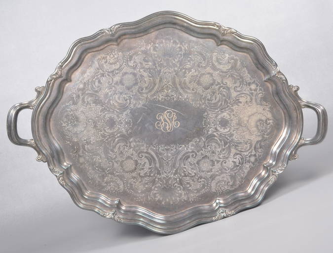 Reed And Barton Winthrop Silverplate Tray