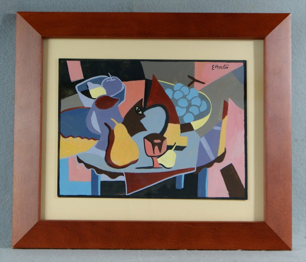 Earl Horter, 1881 1940, Philadelphia, Pa, Cubist T