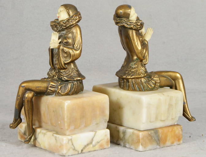 Pr Jb Hirsch Harlequin On Stepped Alabaster Base P