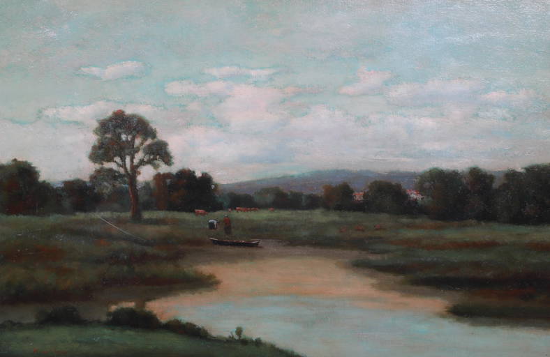 Reproduction Painting Landscape with Stream (#60280) on Oct 10, 2022 ...