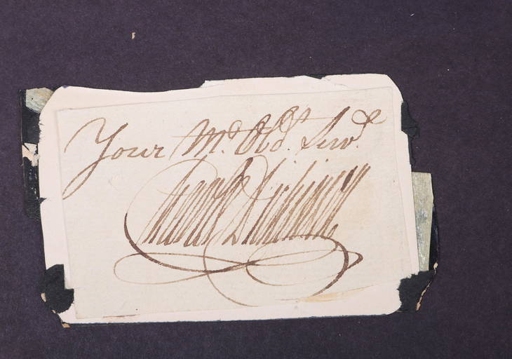 Autograph of Charles Dickens on album card - Dec 12, 2022 | William ...