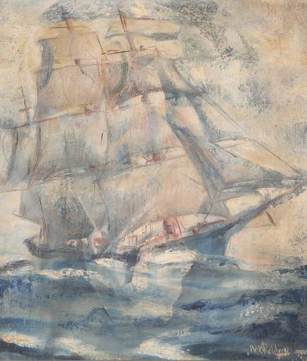 James Mackellar Waldon Clipper Ship Painting (#1584) on Jan 03, 2023 ...