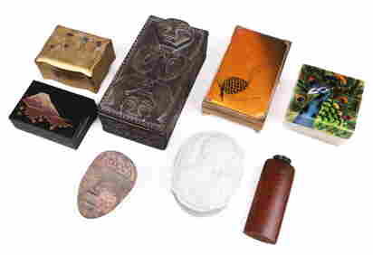 Jonas Weber Paint-Decorated Dresser Box - Jan 08, 2022 | New England ...