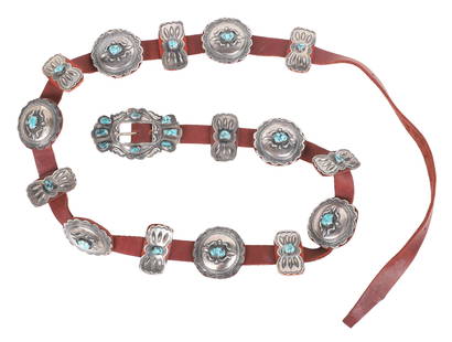 Navajo Style Concho Belt