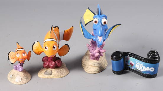 4 Disney Classic Collection Porcelain Figurines