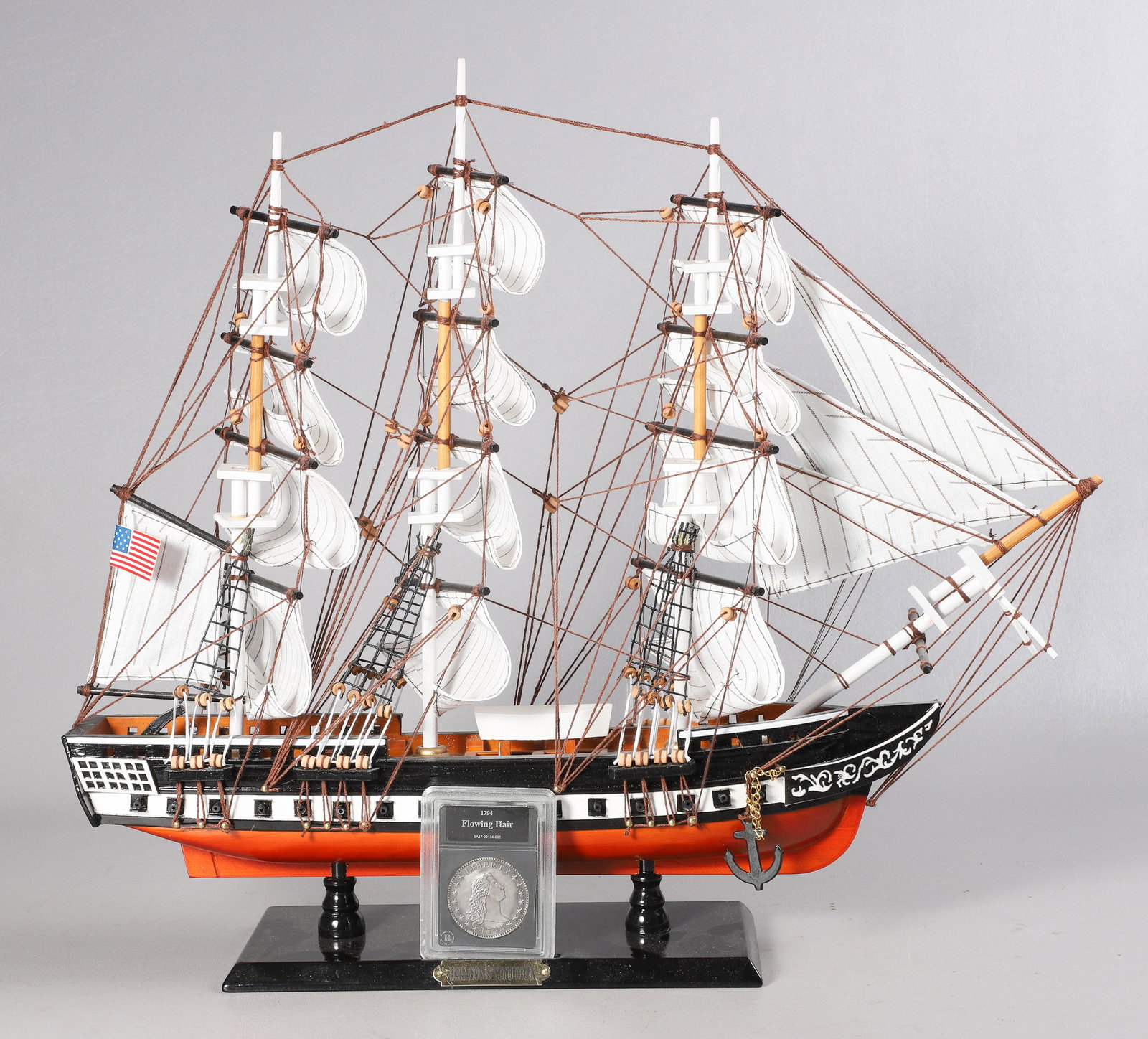 Uss Constitution Ship Model