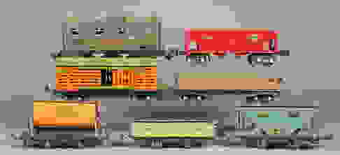(7) O Gauge Lionel Train Cars Auction