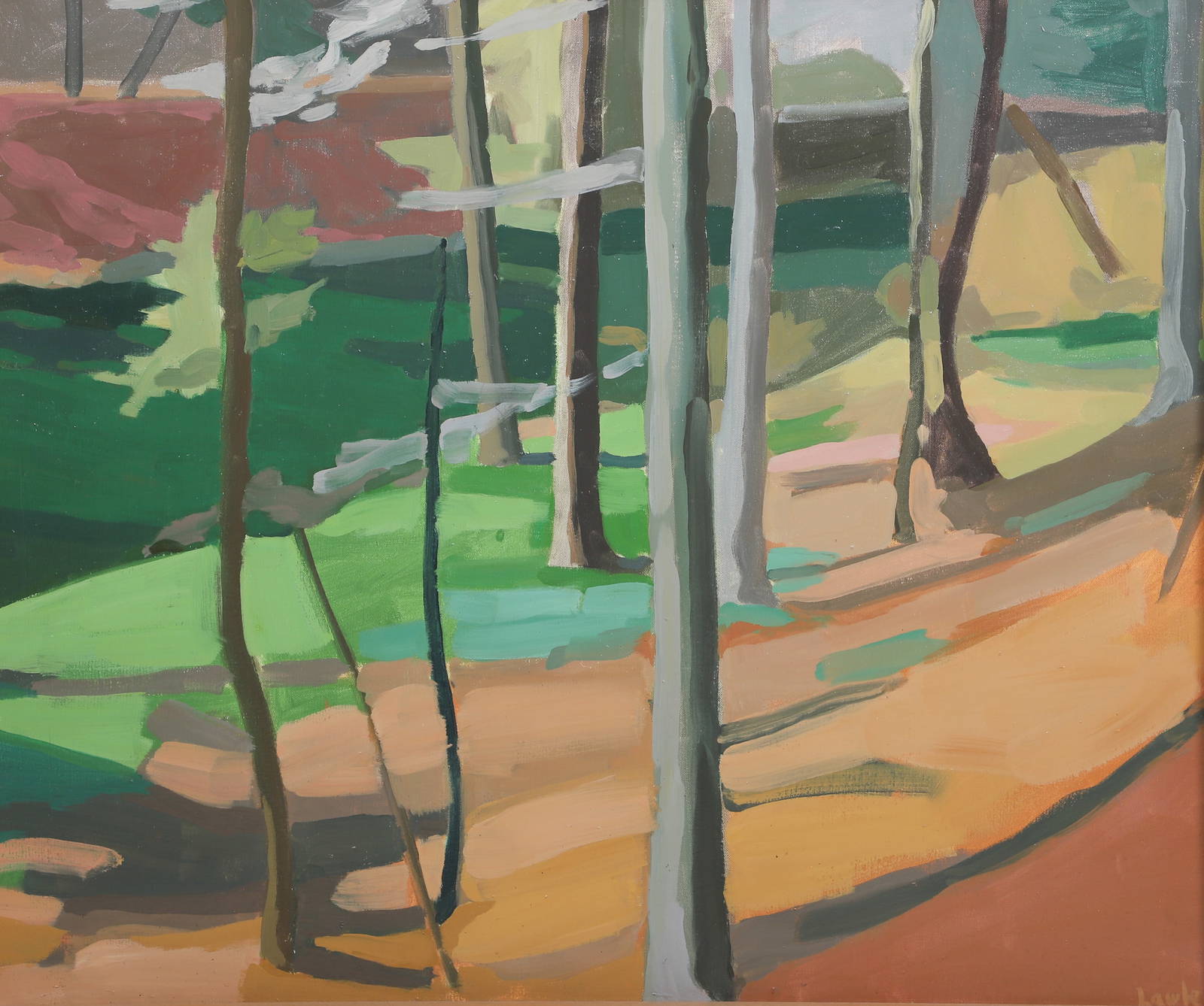 Gregory Lawler Philadelphia Landscape Painting Auction