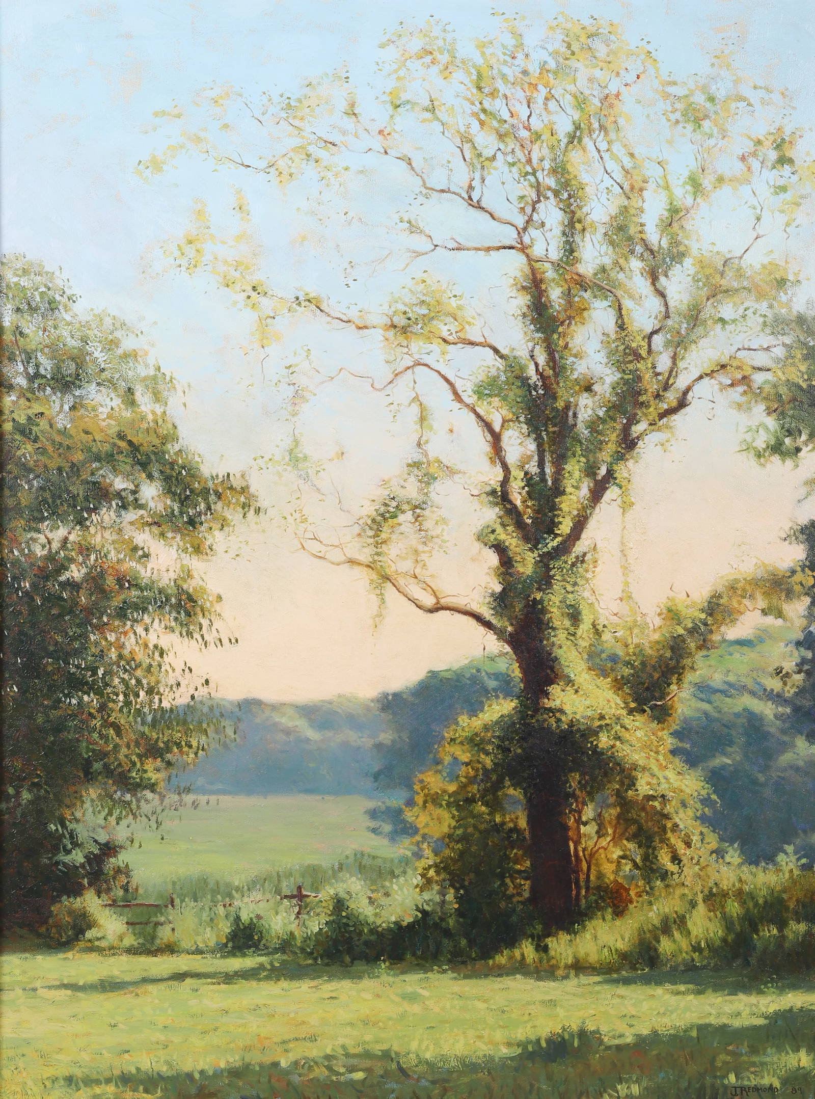 Jon Redmond Northbrook, Pa, Landscape Auction