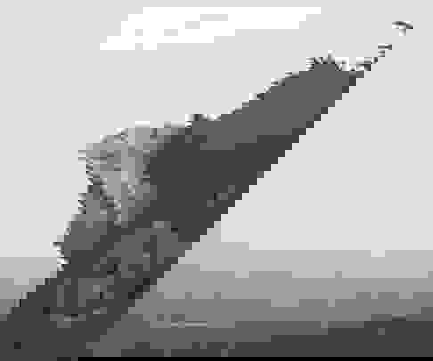 David Prentice Landscape Painting "precipice" Auction