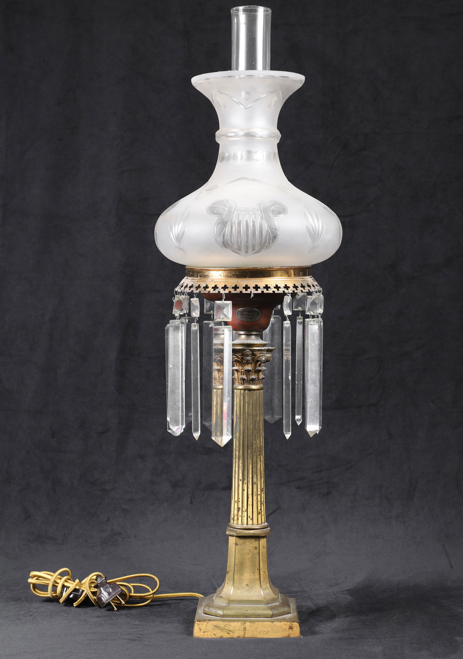 Gilt Bronze Cornelius & Co Astral Lamp Auction