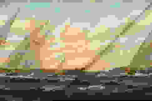 Robert Sanders Marine Painting Auction