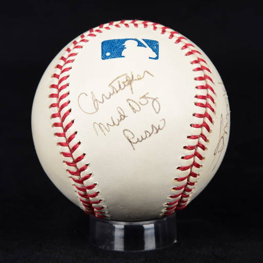 Radio's Francessa And Russo Signed Baseball