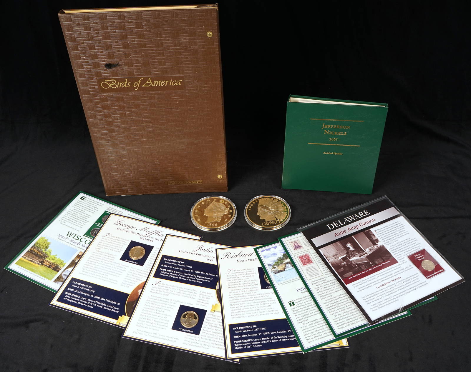 Lot Modern Collector Coins, Hamilton Birds/america Auction