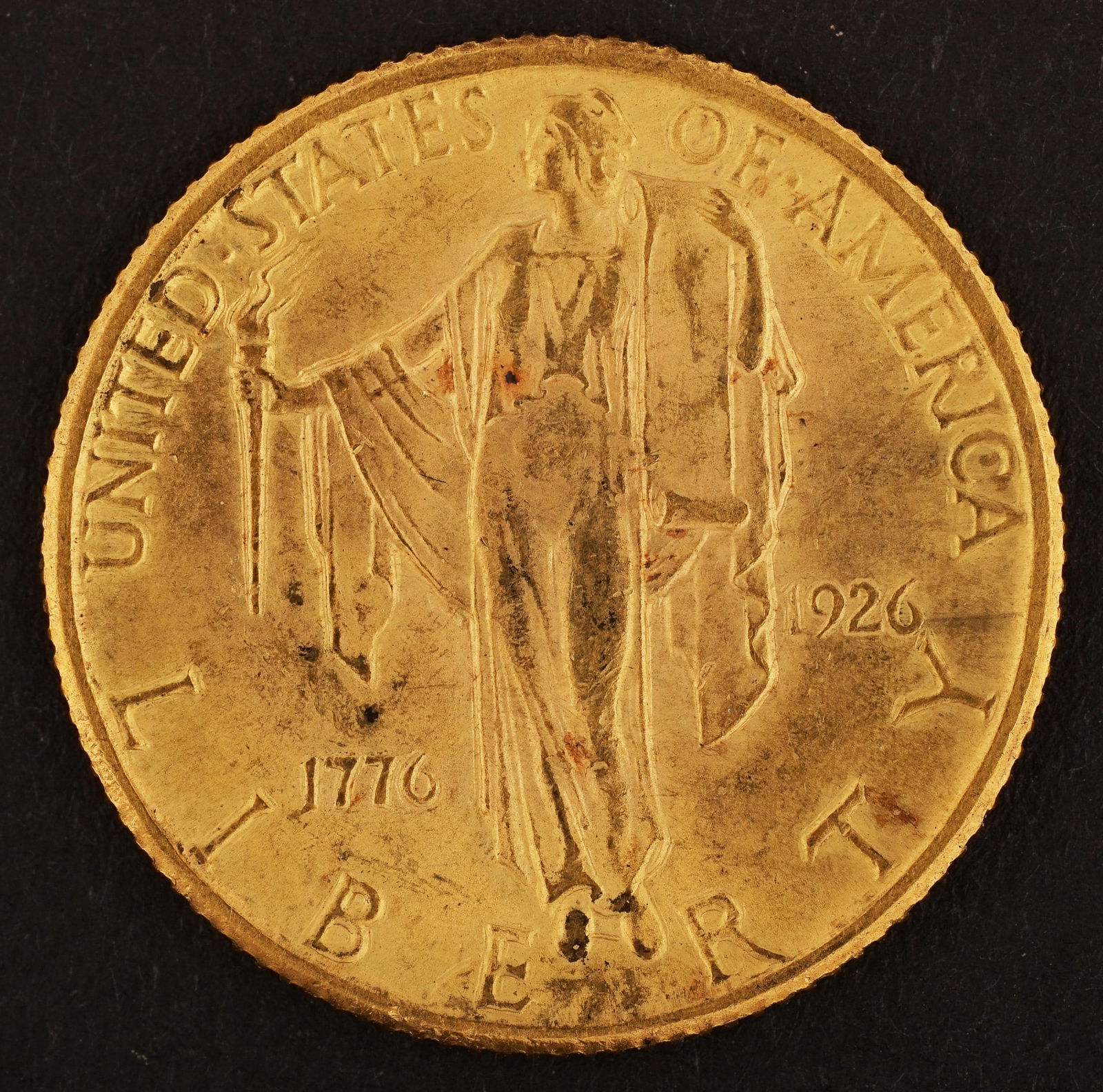 1926 2 1/2 Dollar Us Sesquicentennial Gold Coin Auction