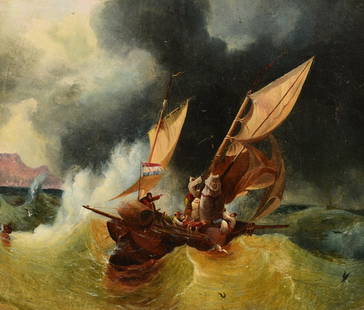 Ruth Abrams Abstract Expressionist Painting Auction