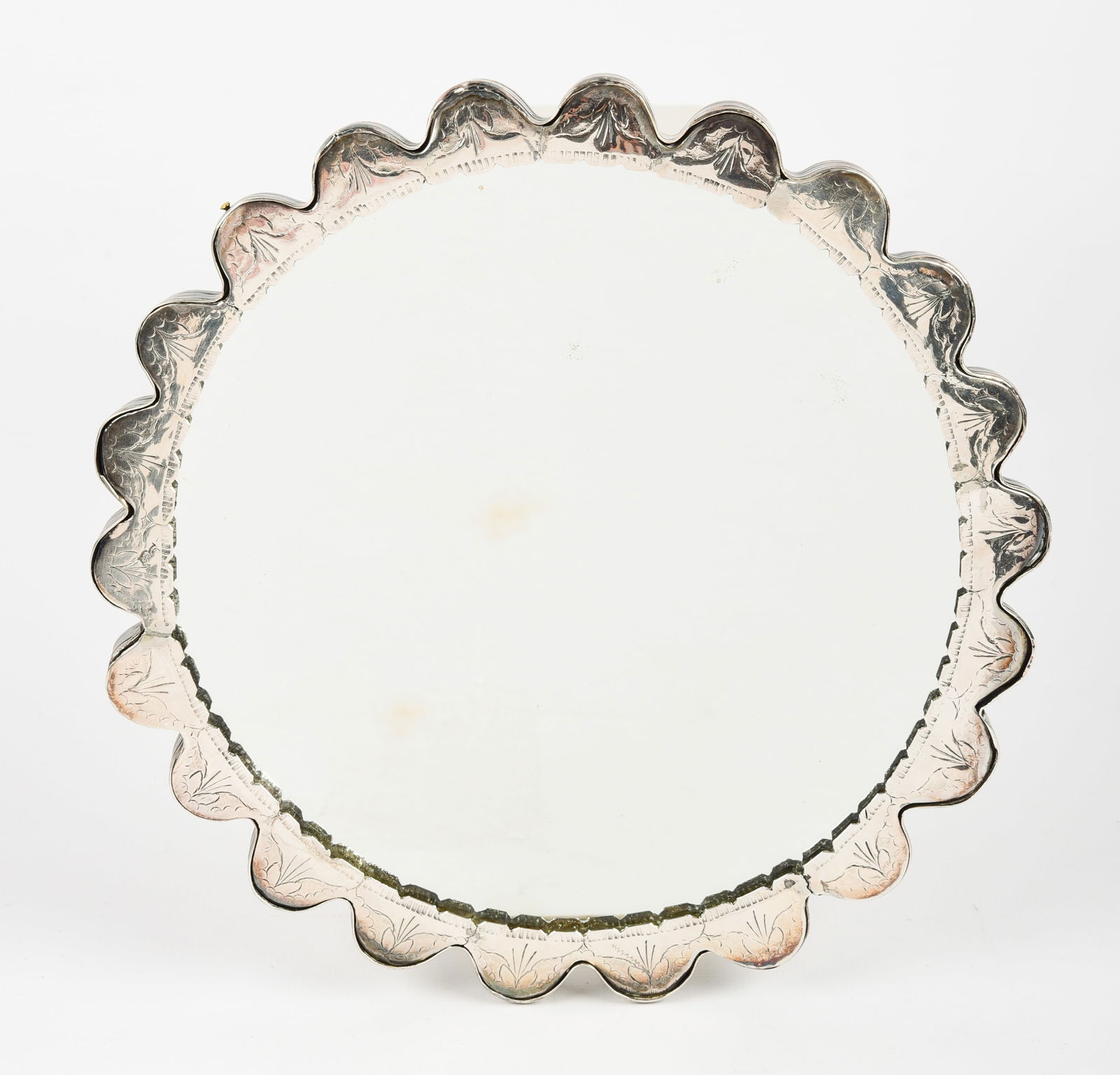 Turkish Silver Harem Mirror
