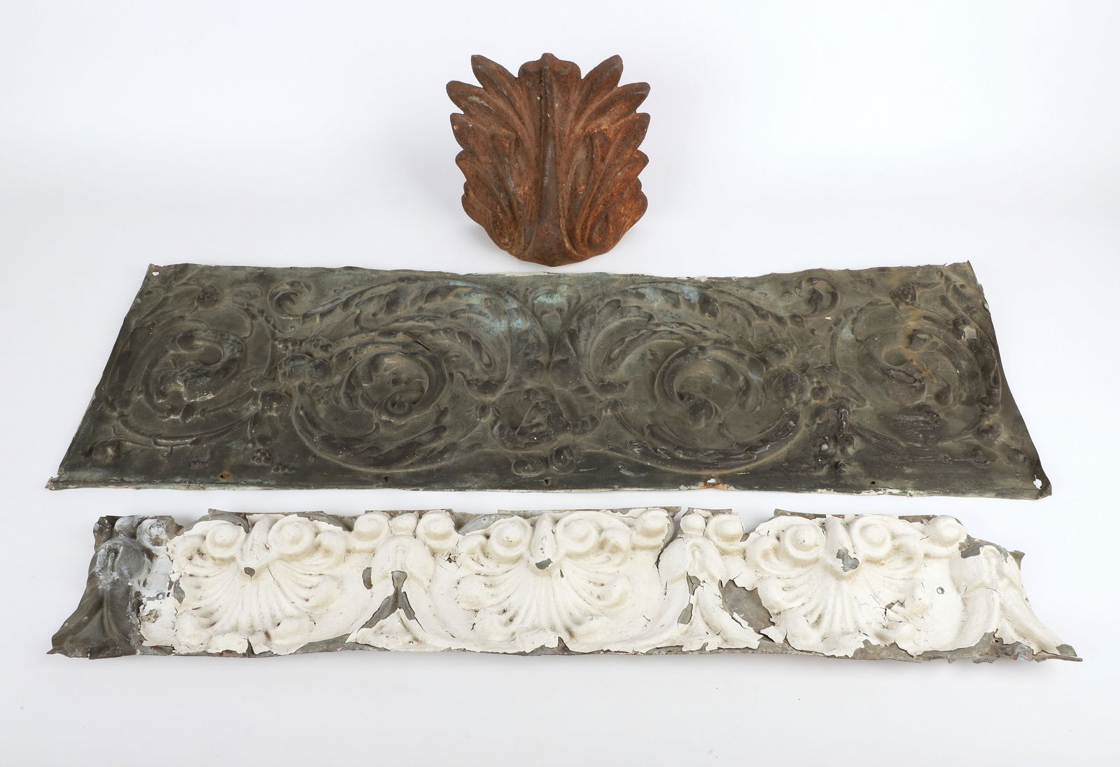 (3) Metal Architectural Elements Auction