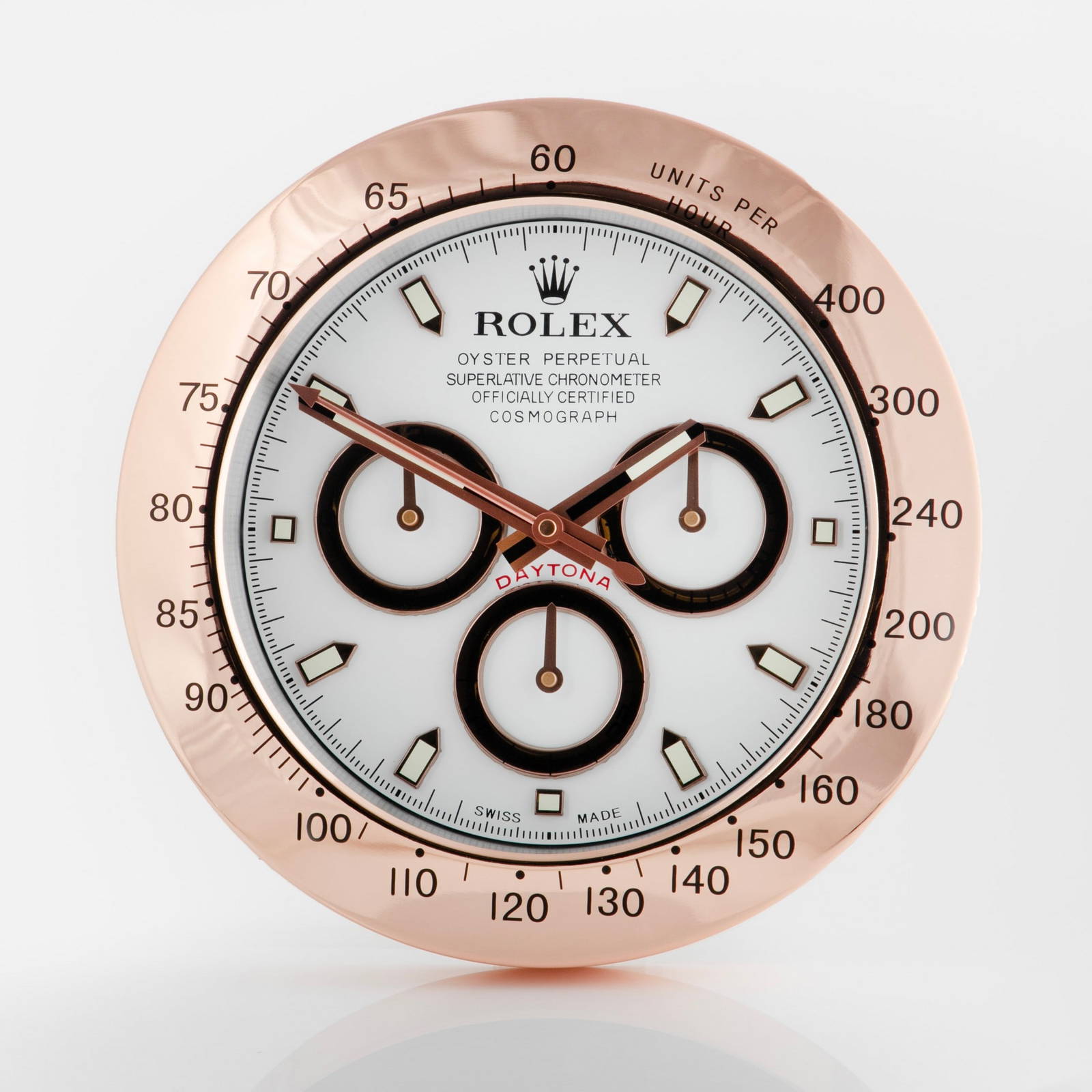 Watch Dealer Display Rolex Wall Clock, Daytona Auction