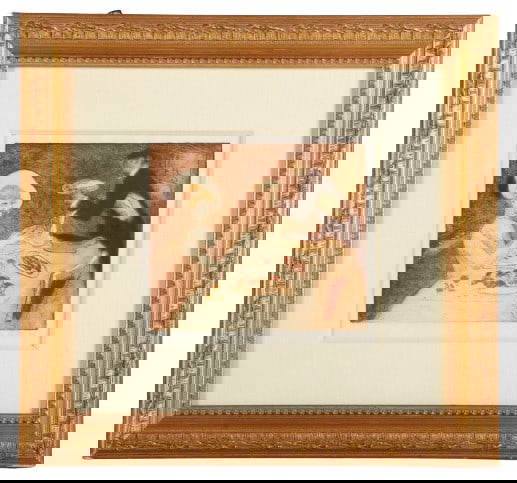 Georges-alfred Bottini Etching "la Soupeuse" Auction