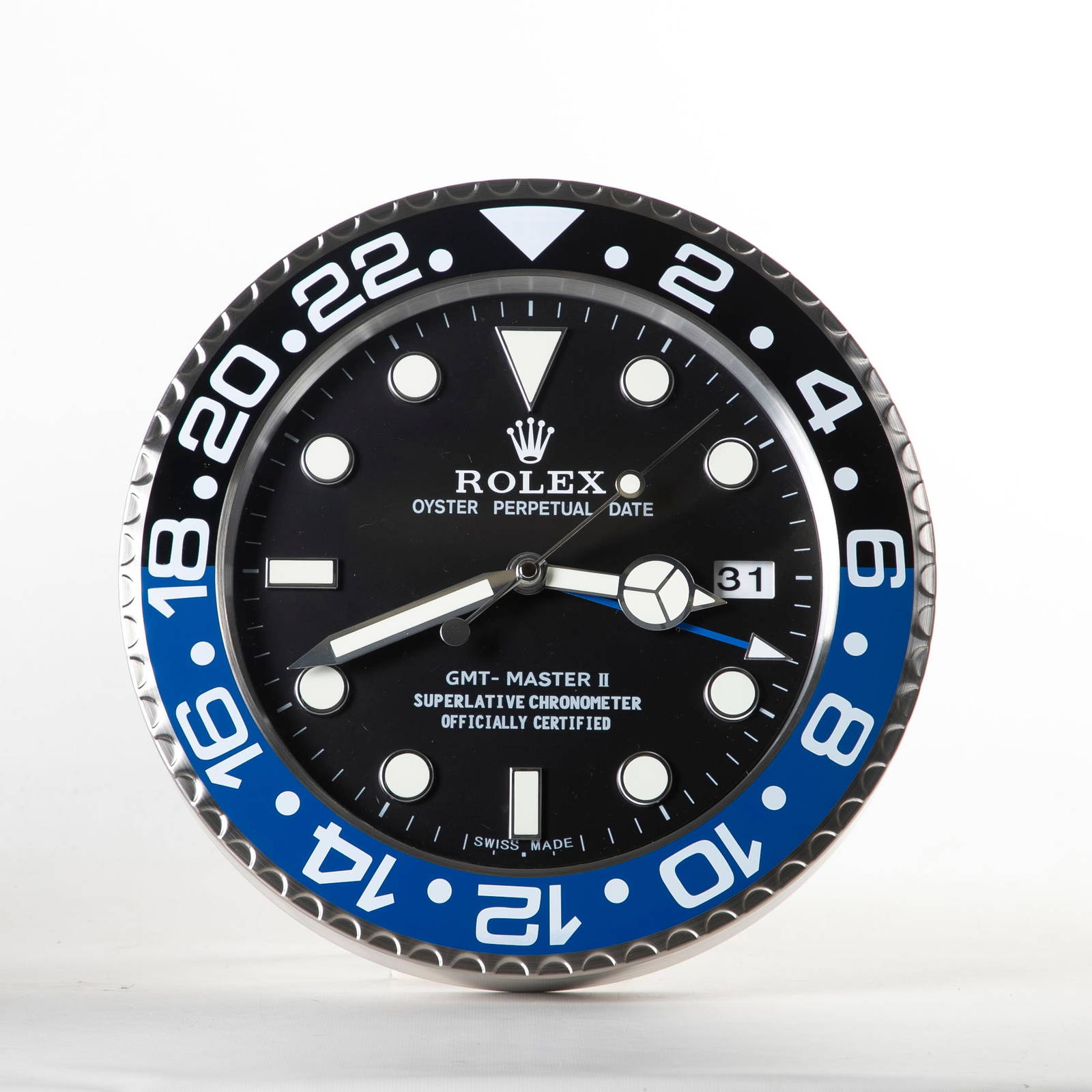 Watch Dealer Rolex Batman Display Clock Auction