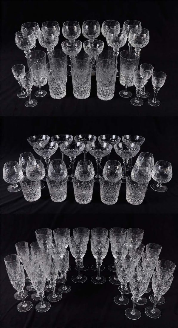 (79) Pieces Rogaska Gallia Crystal Stemware - Jun 24, 2025 | William ...