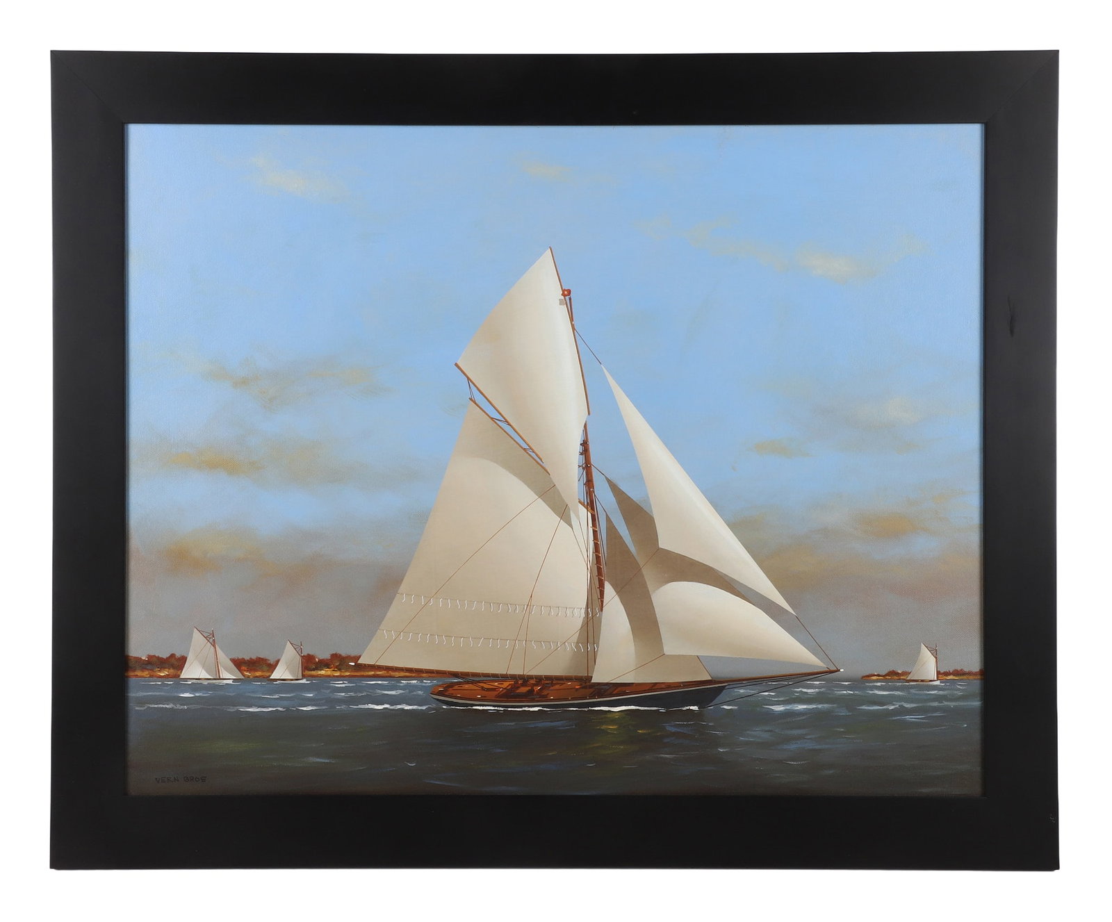 Vernon Broe "gaff-rigged Sloop" Auction