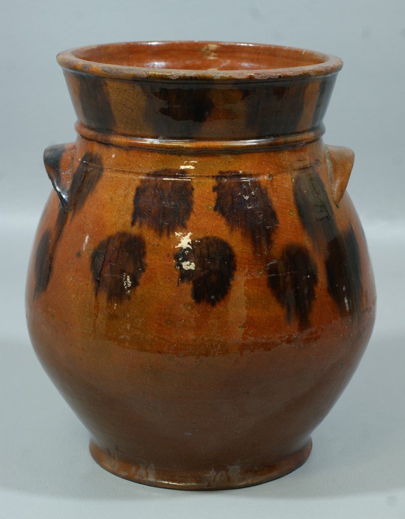American redware pottery jug with manganese decoration, - Apr 30, 2013 ...
