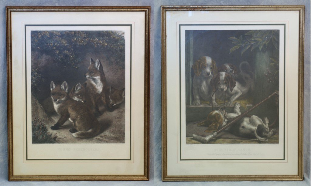 (2) Alfred Lucas after SJ Carter, hand colored