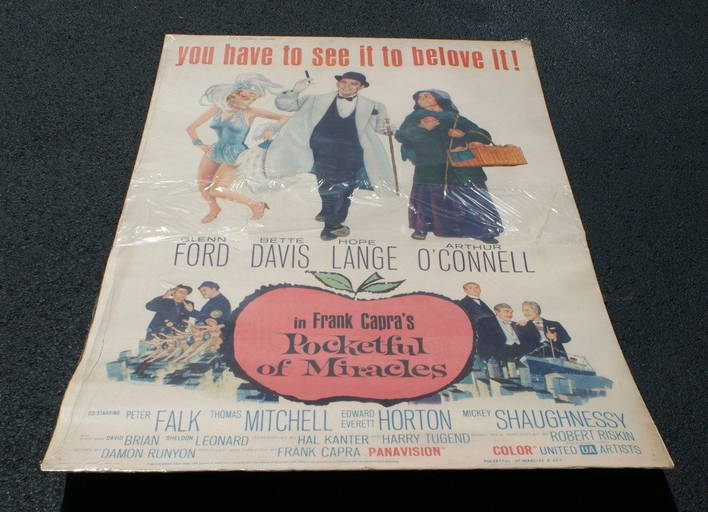 Movie Poster, Frank Capra's "pocketful Full Of