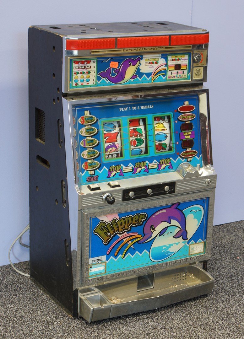 Universal Flipper slot machine circa 1980, serial - Dec 09, 2014 | William Bunch Auctions ...