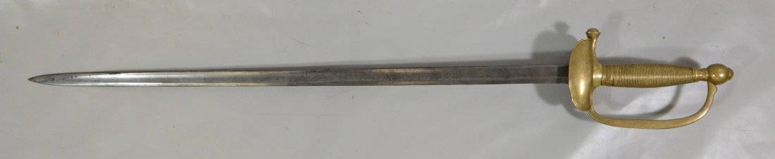 Usmc Sword, Signed Horstmann, Phila, With Brass Hilt,