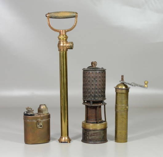 (4) Brass objects, Atlas Powder Co explosive detonator - Dec 08, 2015 ...